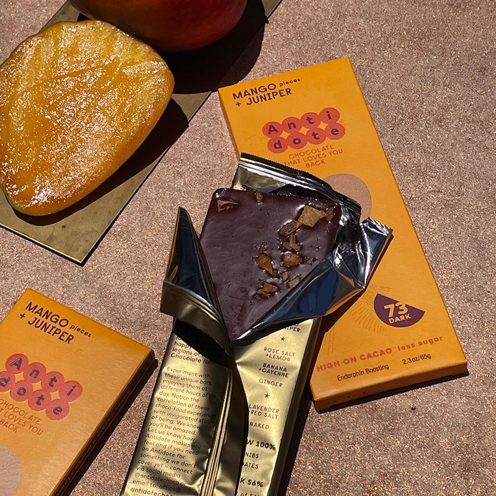 Chocolate Delicious Tasting Exotic Gift Mango-Juniper Berry